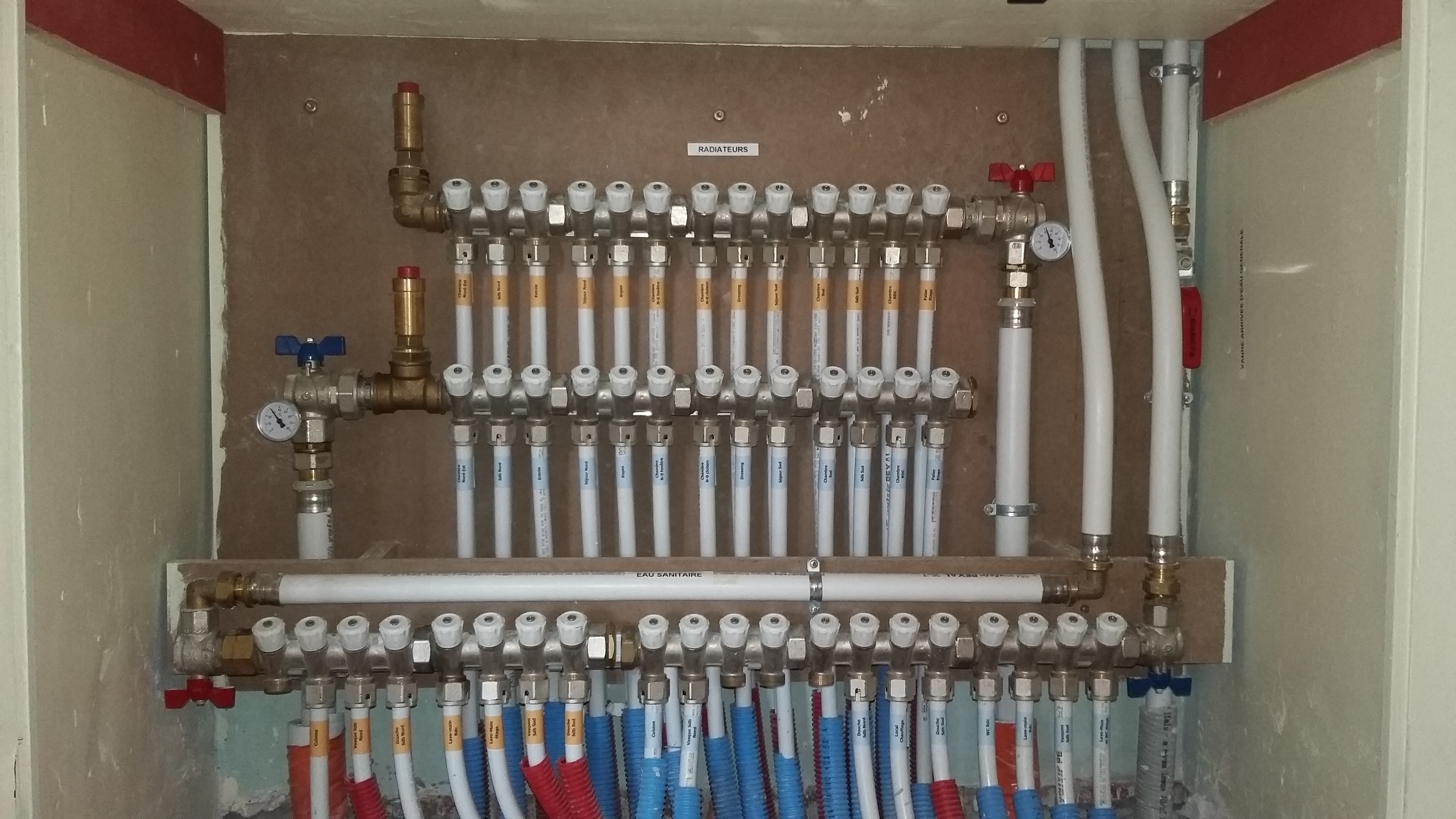 Clarinette de distribution eau sanitaire et chauffage - Kalio